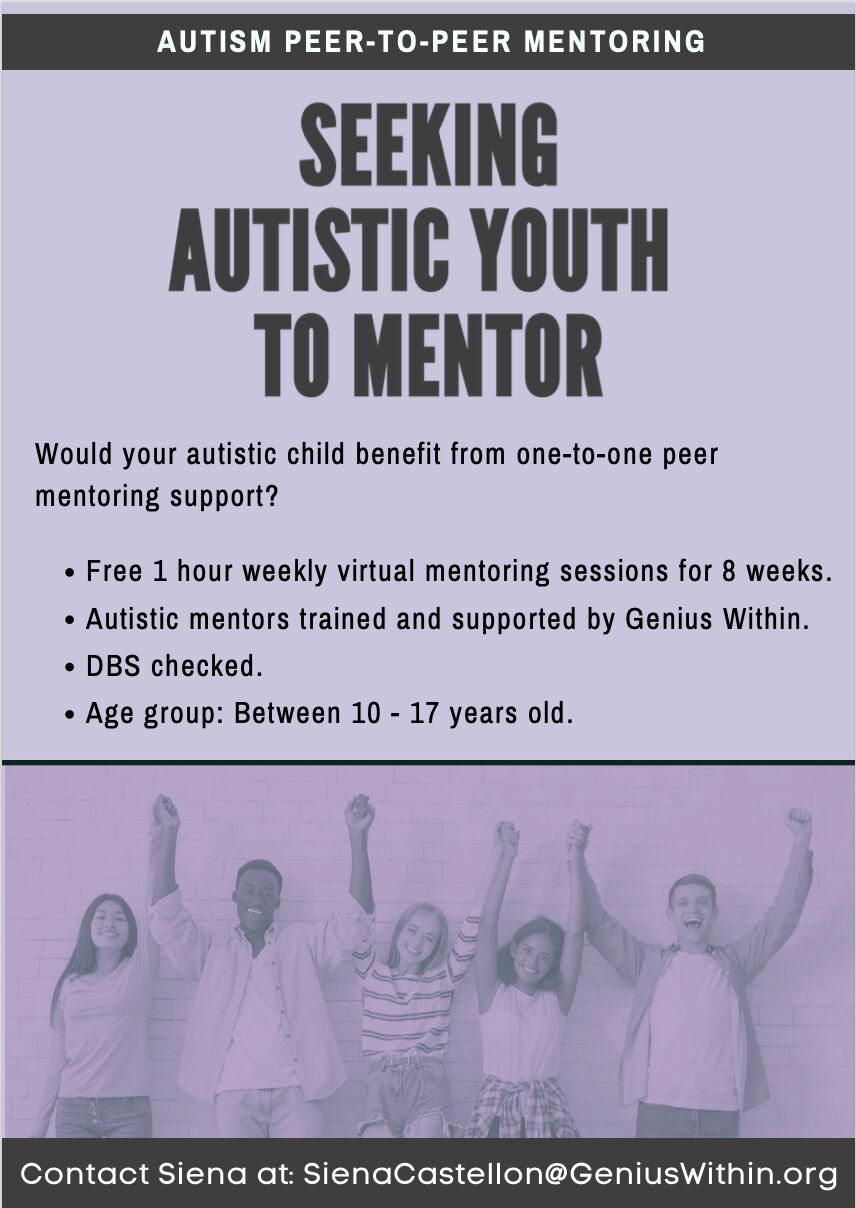 Autism Peer-to-Peer Mentor - Seen and Heard Therapy